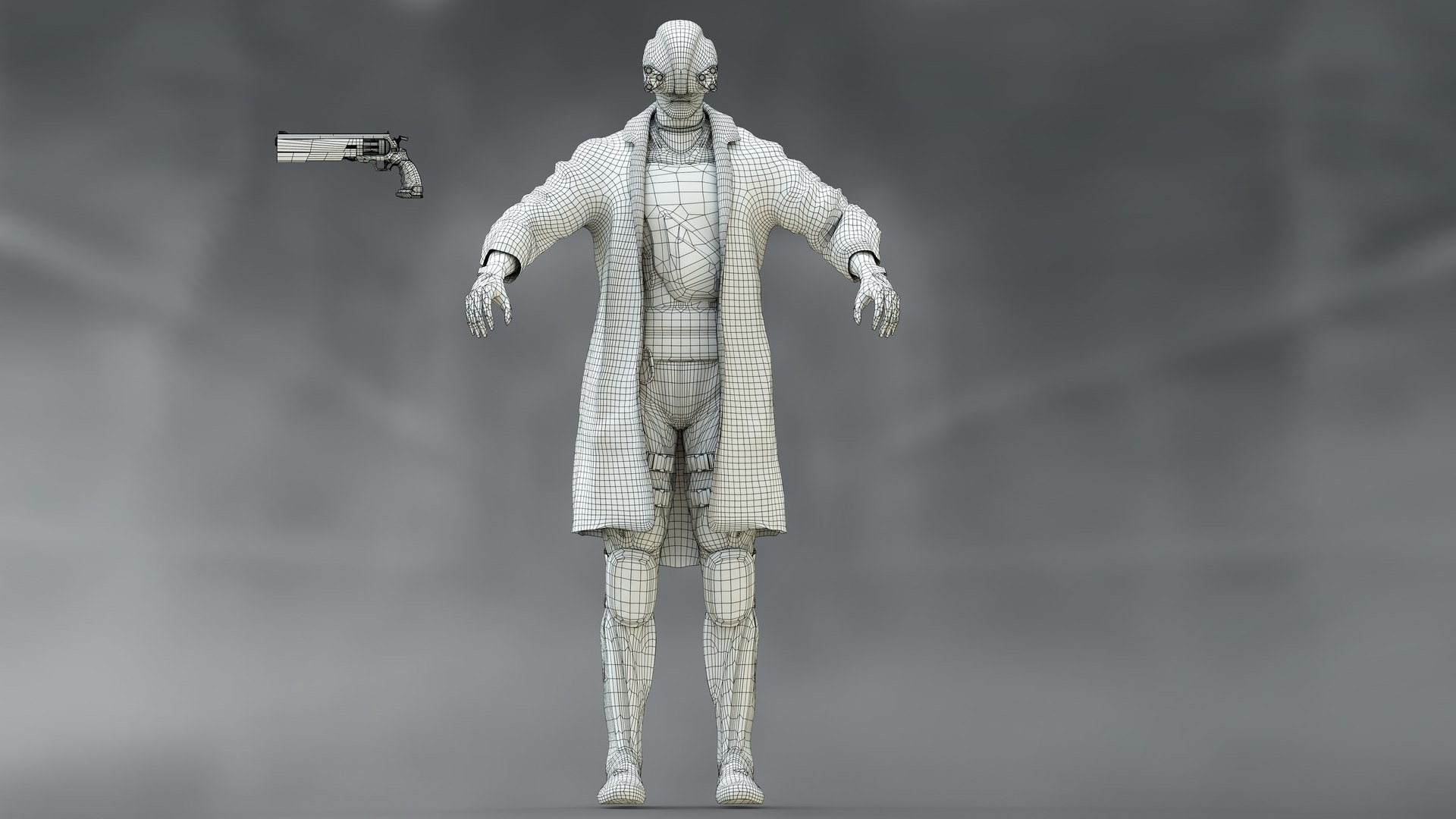 Sci Fi Military Police 3D - TurboSquid 2400775