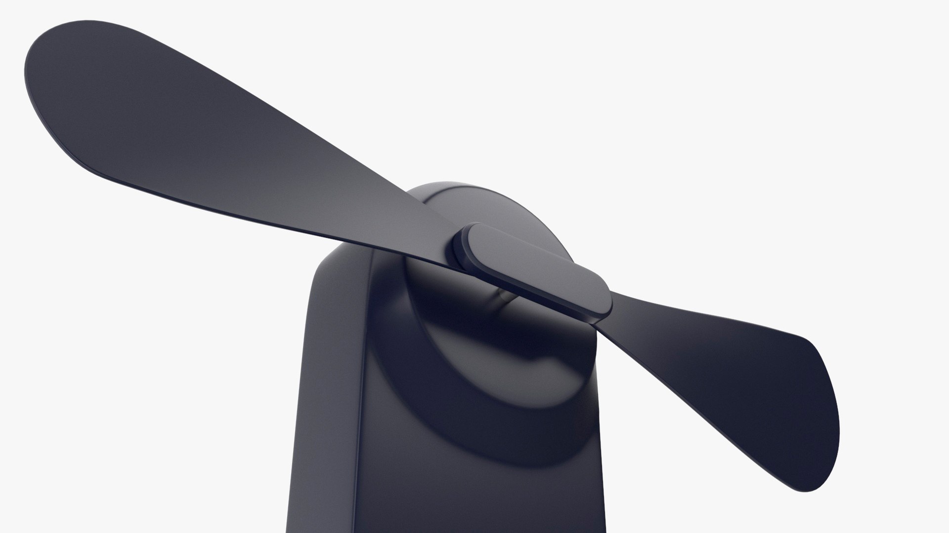 Pocket Size Jisulife Fan Blue Model - TurboSquid 2127814