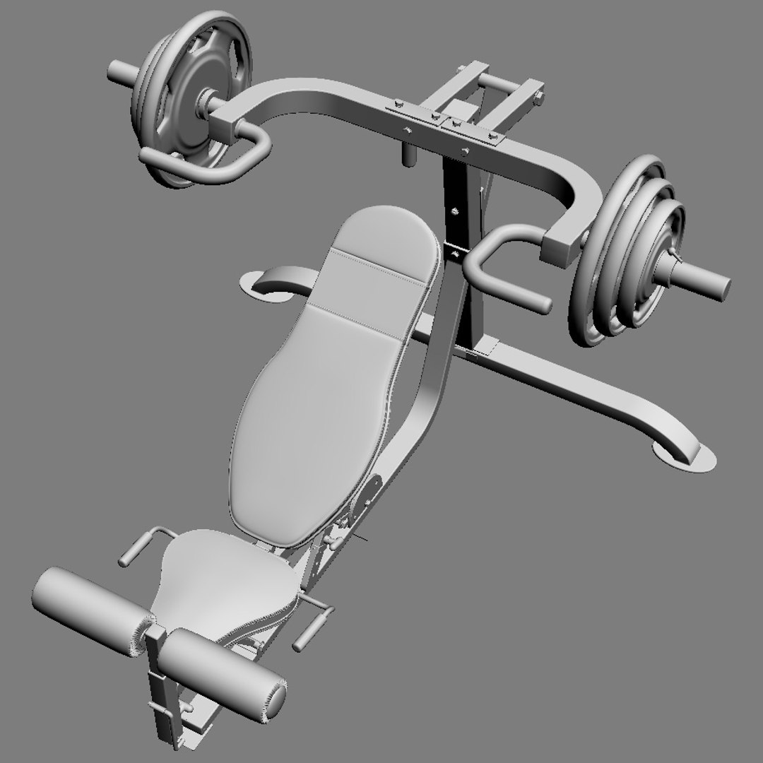 Powertec L-mp10 Multi Press 3d Model