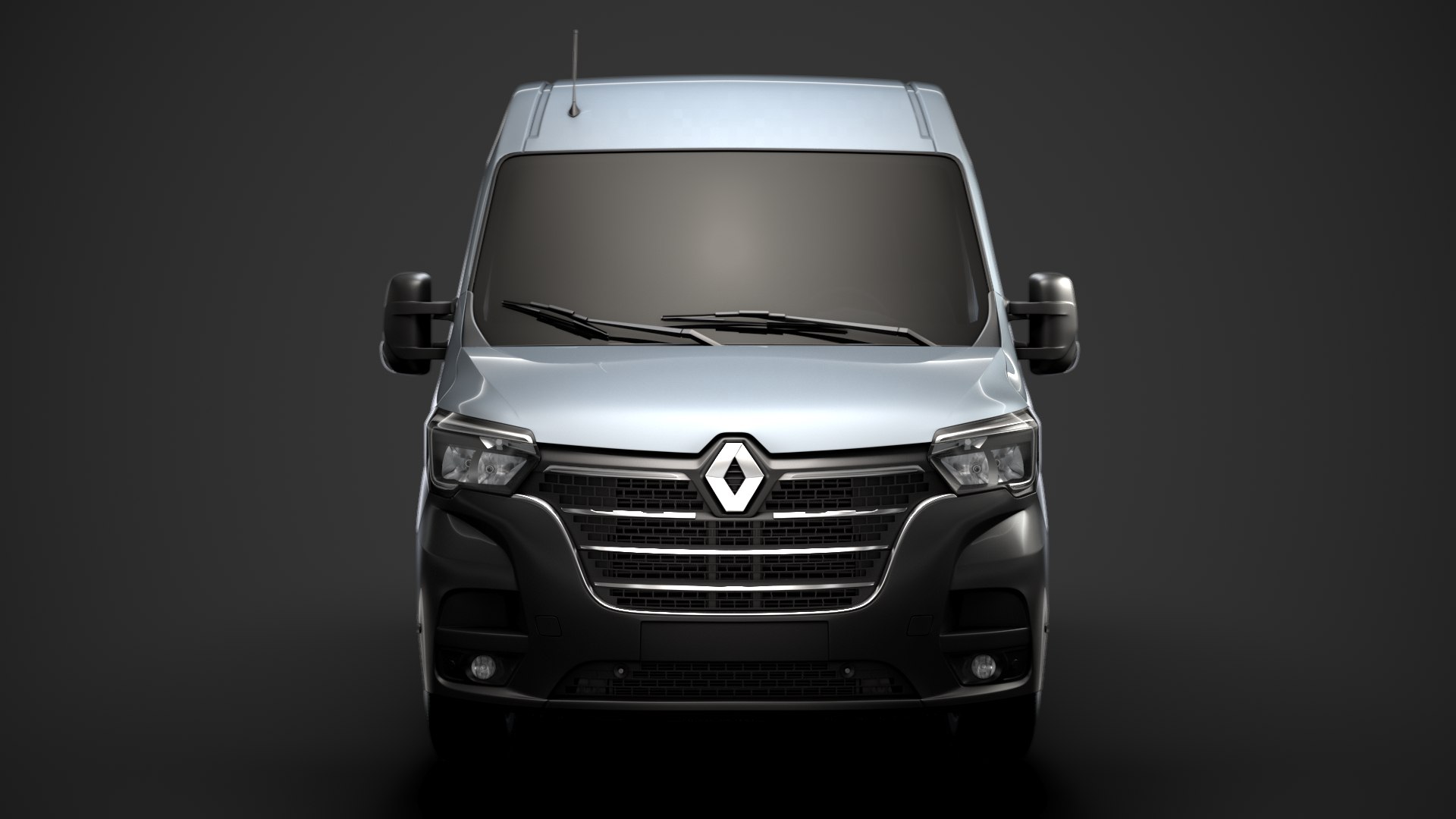 3D Renault Master L1h2 Windowvan - TurboSquid 1510158