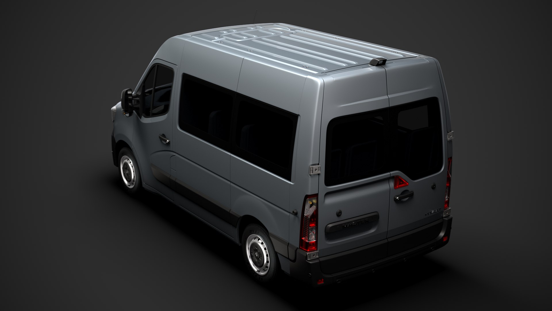 3D Renault Master L1h2 Windowvan - TurboSquid 1510158