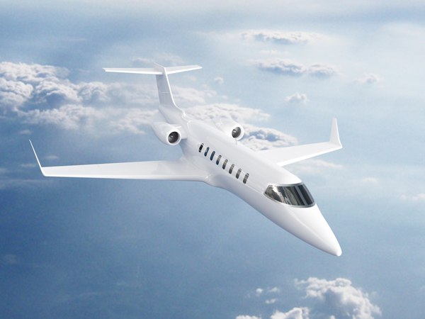 obj learjet 45