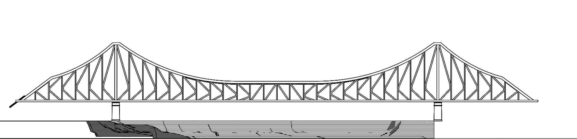 Brisbane Story Bridge 3d Dwg