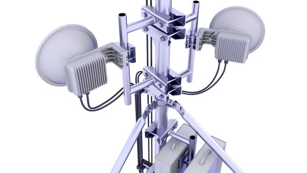 modelo 3d Torre celular GSM en la azotea 7 - TurboSquid 1822569