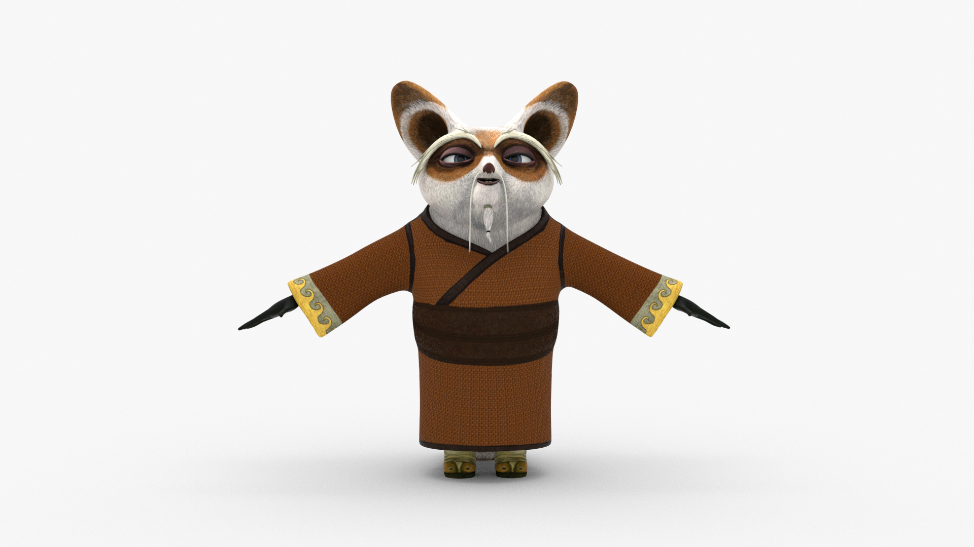 Master Shifu Kung Fu Panda - TurboSquid 2293366