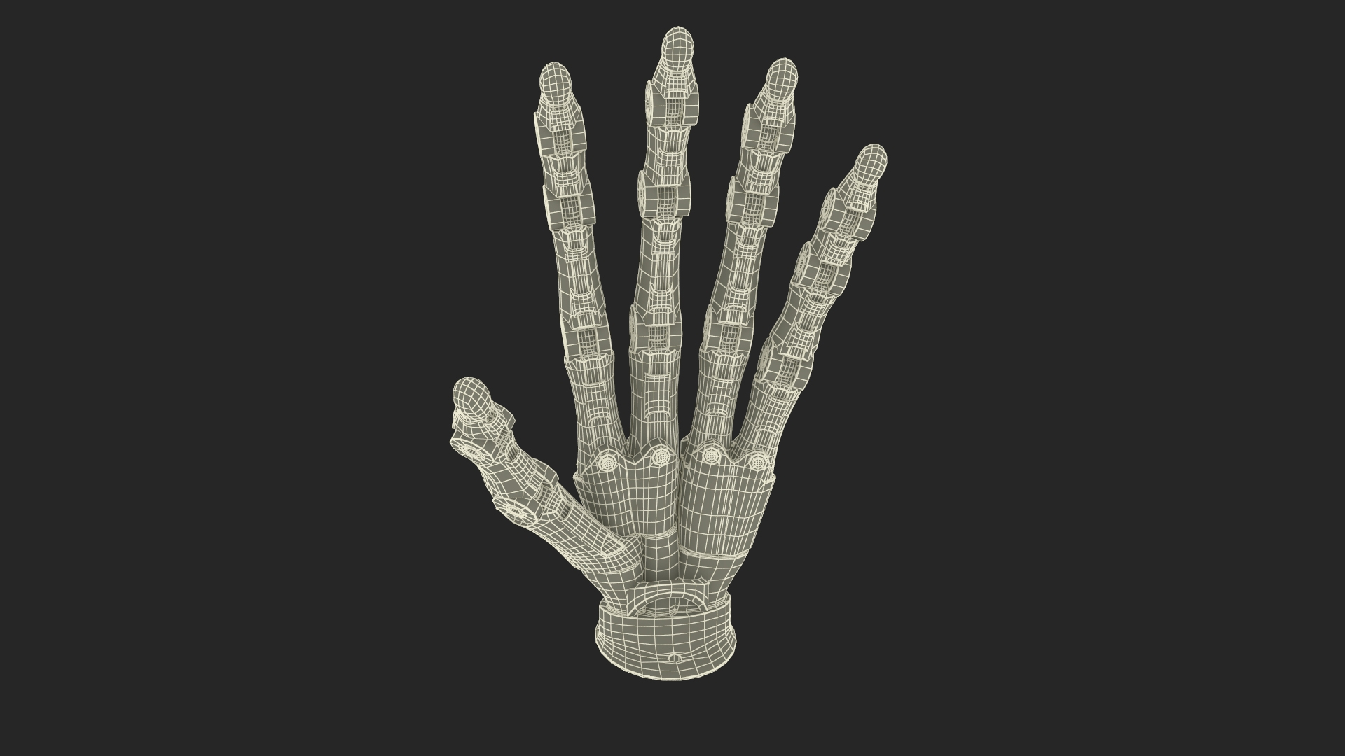 3D Robotic Arm Blue Rigged For Maya - TurboSquid 2250556