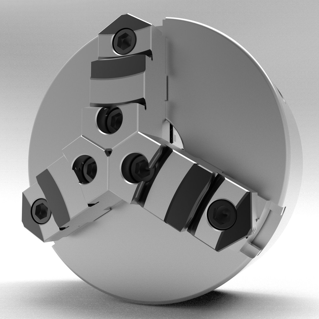 Lathe Chuck 3D Model - TurboSquid 1465680
