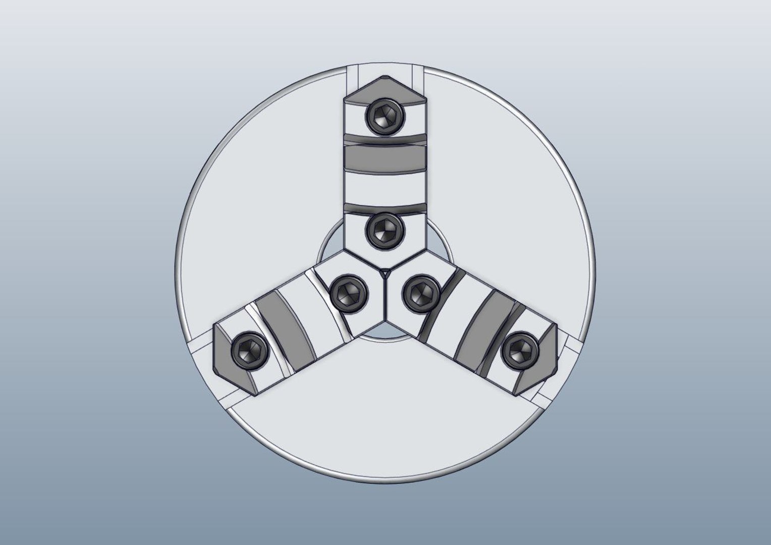Lathe Chuck 3D Model - TurboSquid 1465680