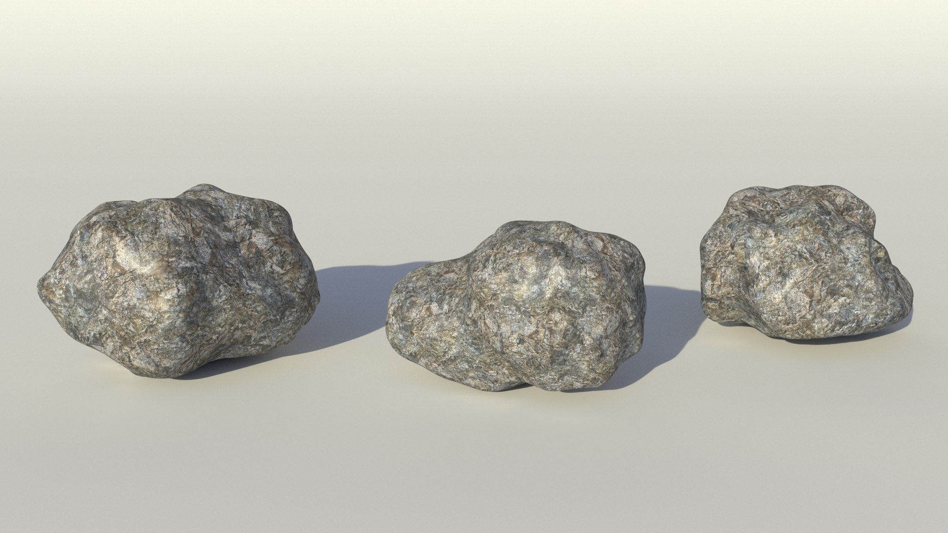 Free 3D Medium Rocks - TurboSquid 1177773