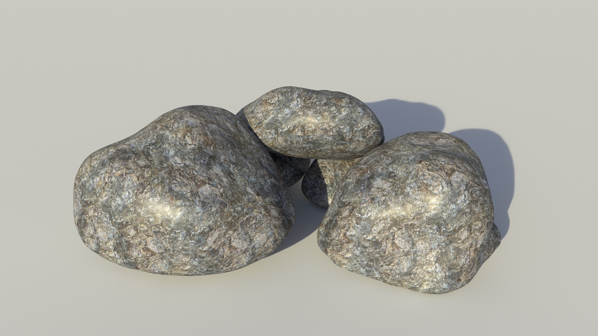Free 3D Medium Rocks - TurboSquid 1177773