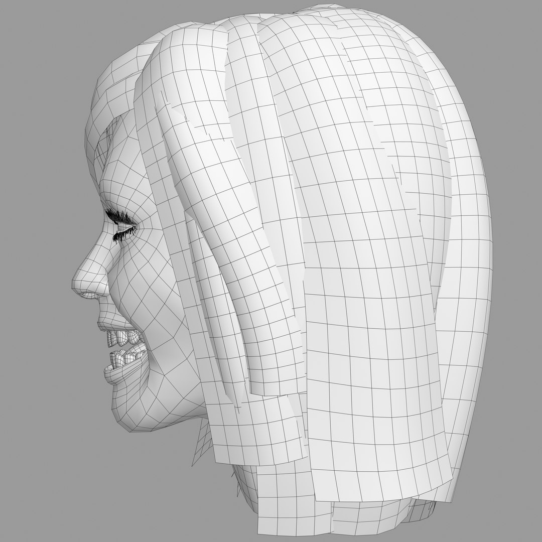 Animation Head Face 3d Max