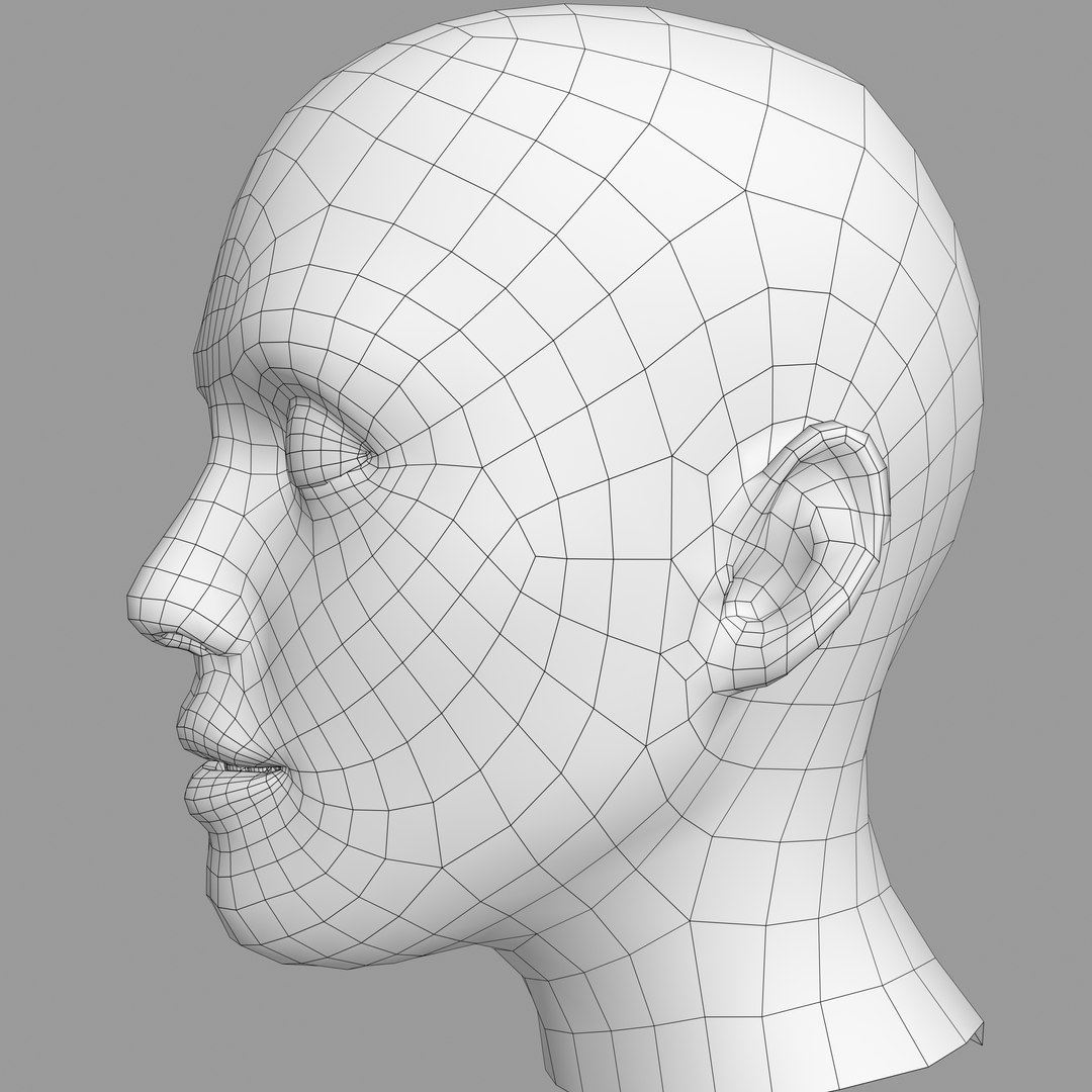 Animation Head Face 3d Max