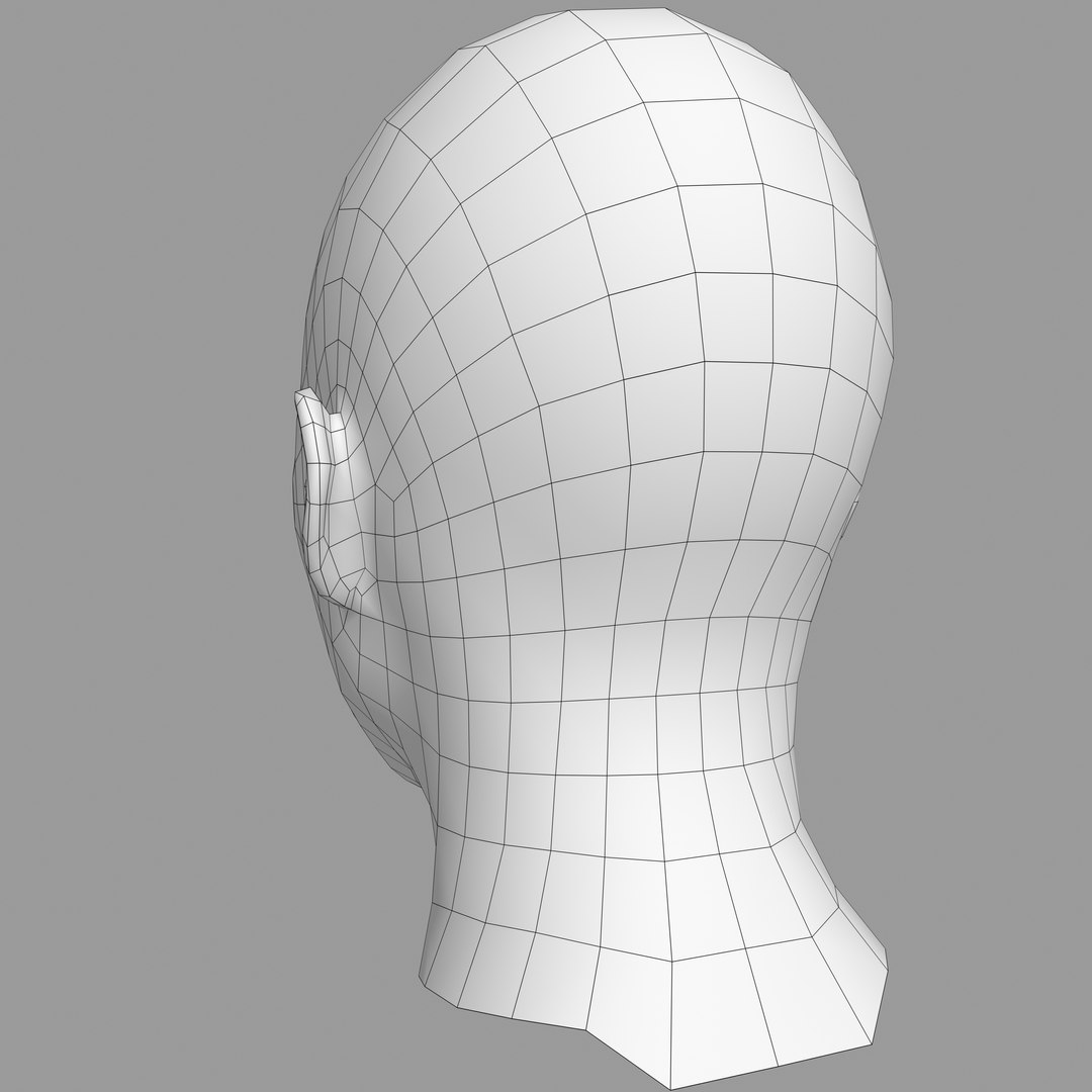 Animation Head Face 3d Max