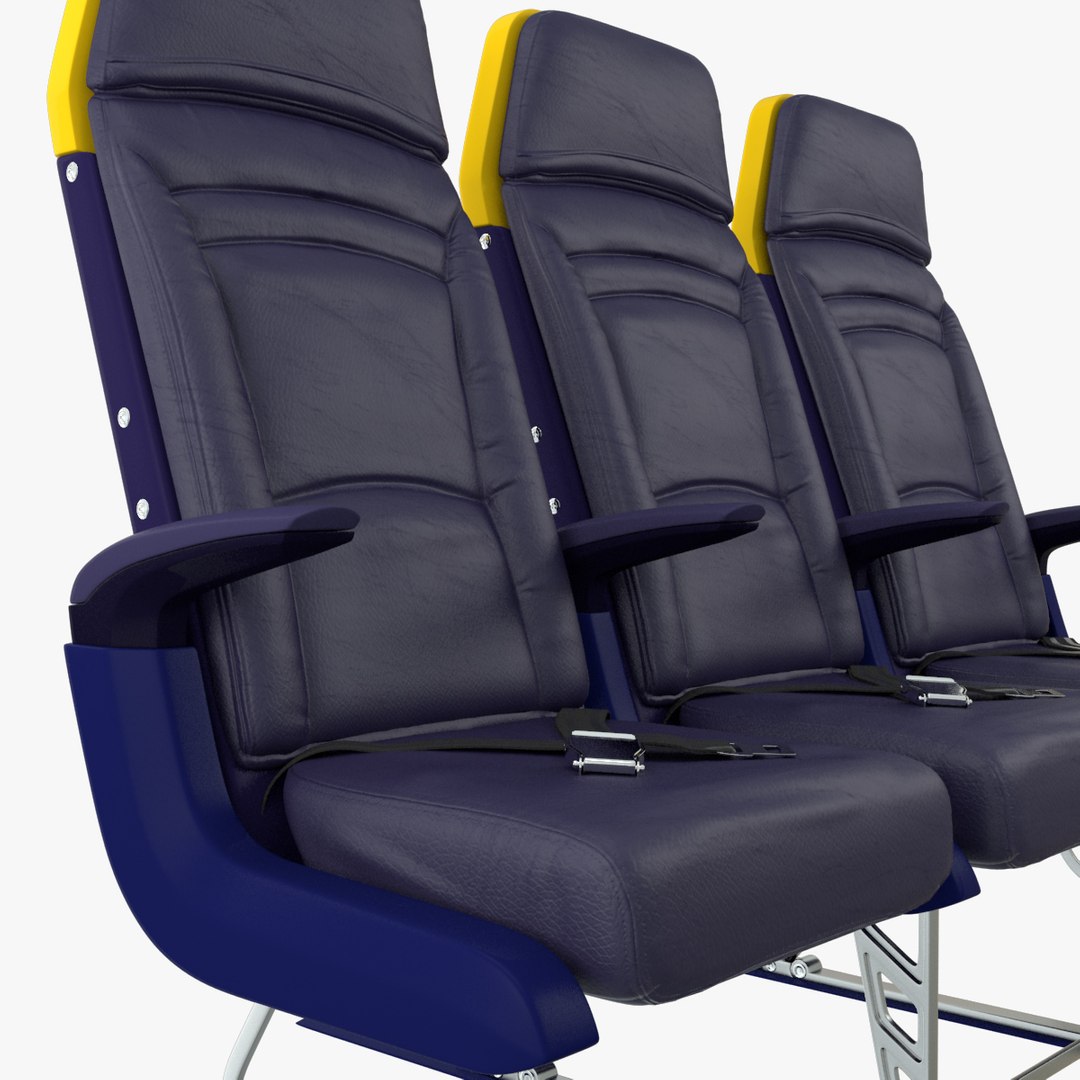 Ryanair Economy Seat 3D Model - TurboSquid 1168836