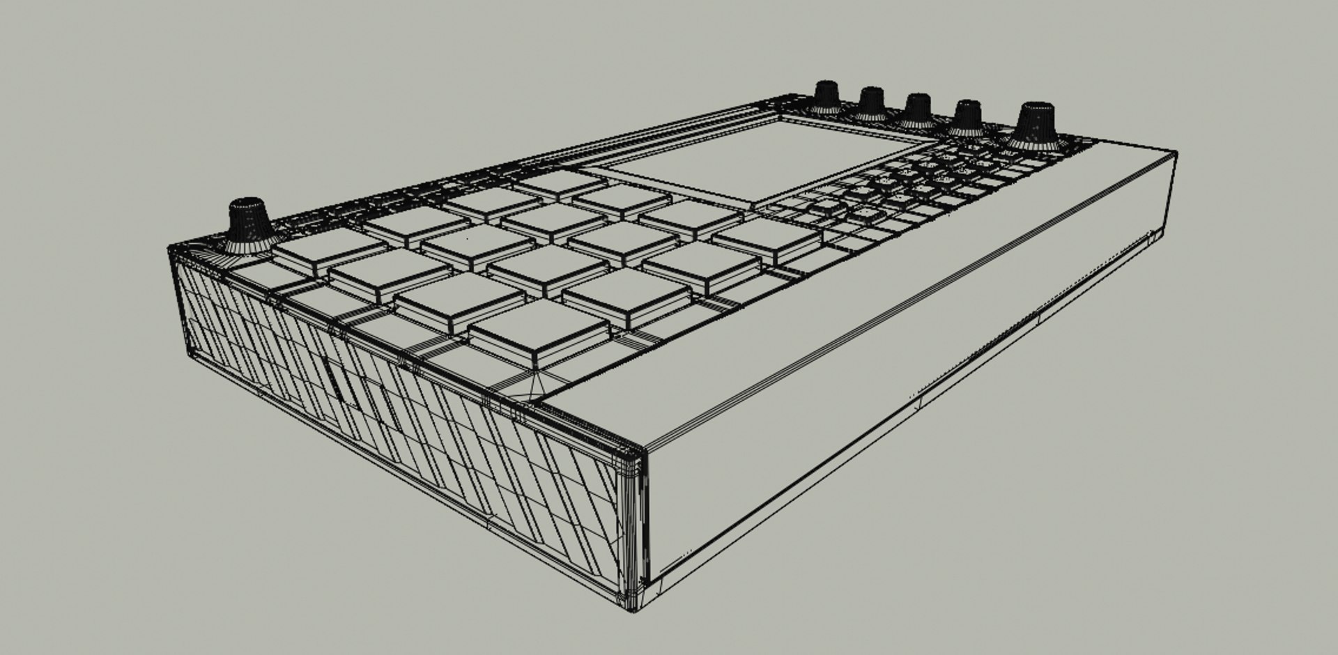 Akai mpc live ii 3D model - TurboSquid 1598781
