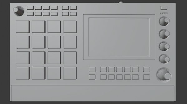 Akai mpc live ii 3D model - TurboSquid 1598781