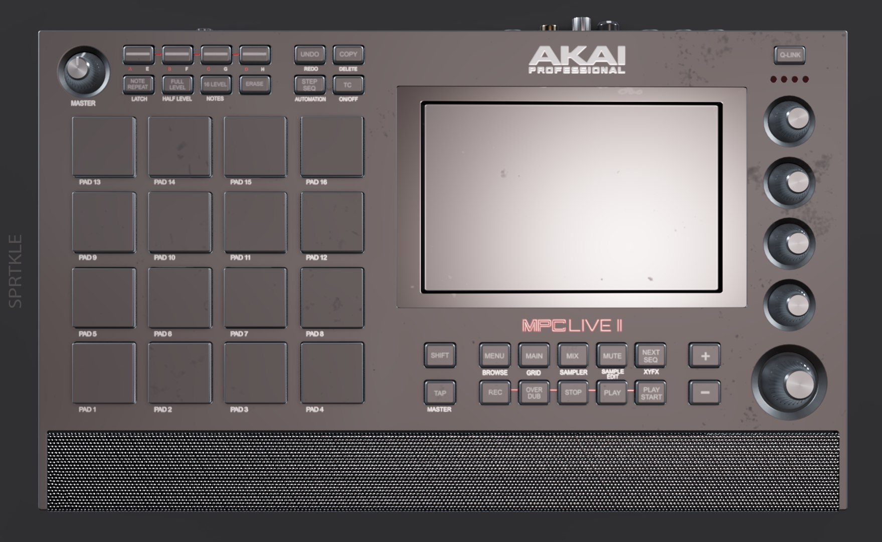 Akai Mpc Live Ii 3D Model - TurboSquid 1598781