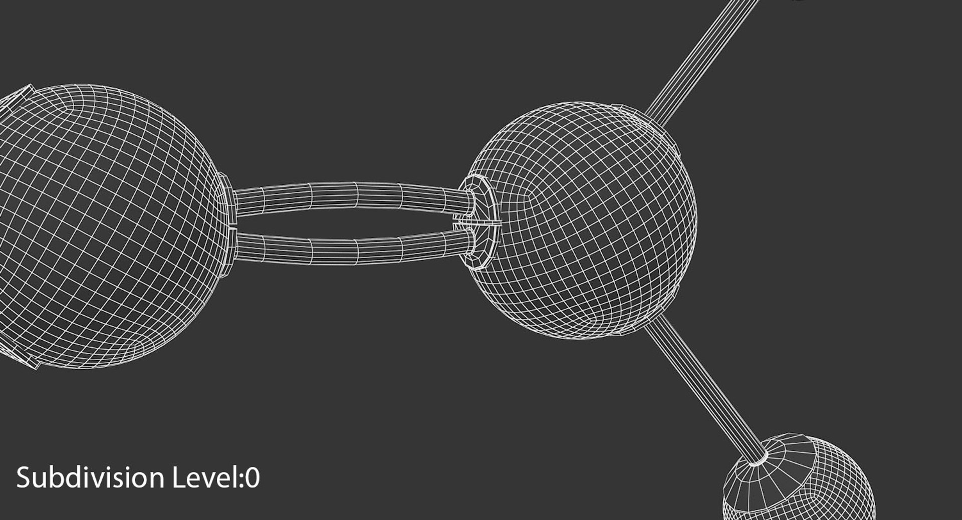 Ethylene Molecule 3D Model - TurboSquid 1425086