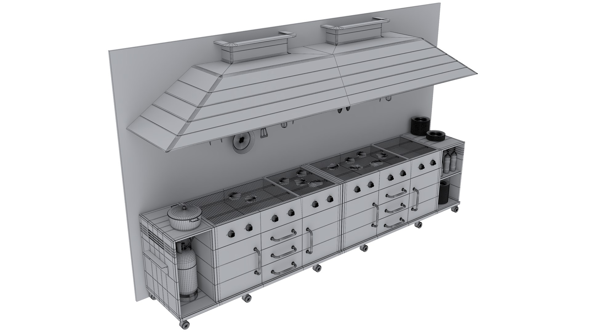 3D Kitchen Appliance Model - TurboSquid 2277647