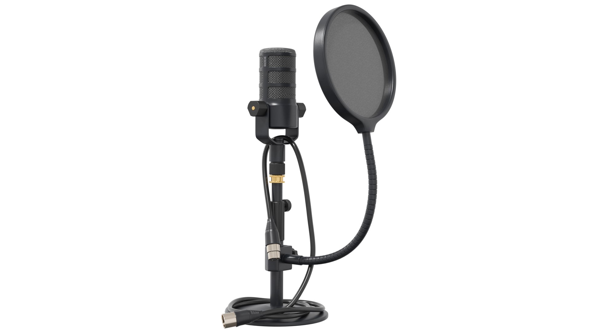 Rode Podmic Stand Popfilter 3D - TurboSquid 2429042