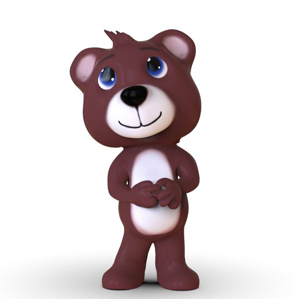 modelo 3d Teddy Toon - TurboSquid 2061548