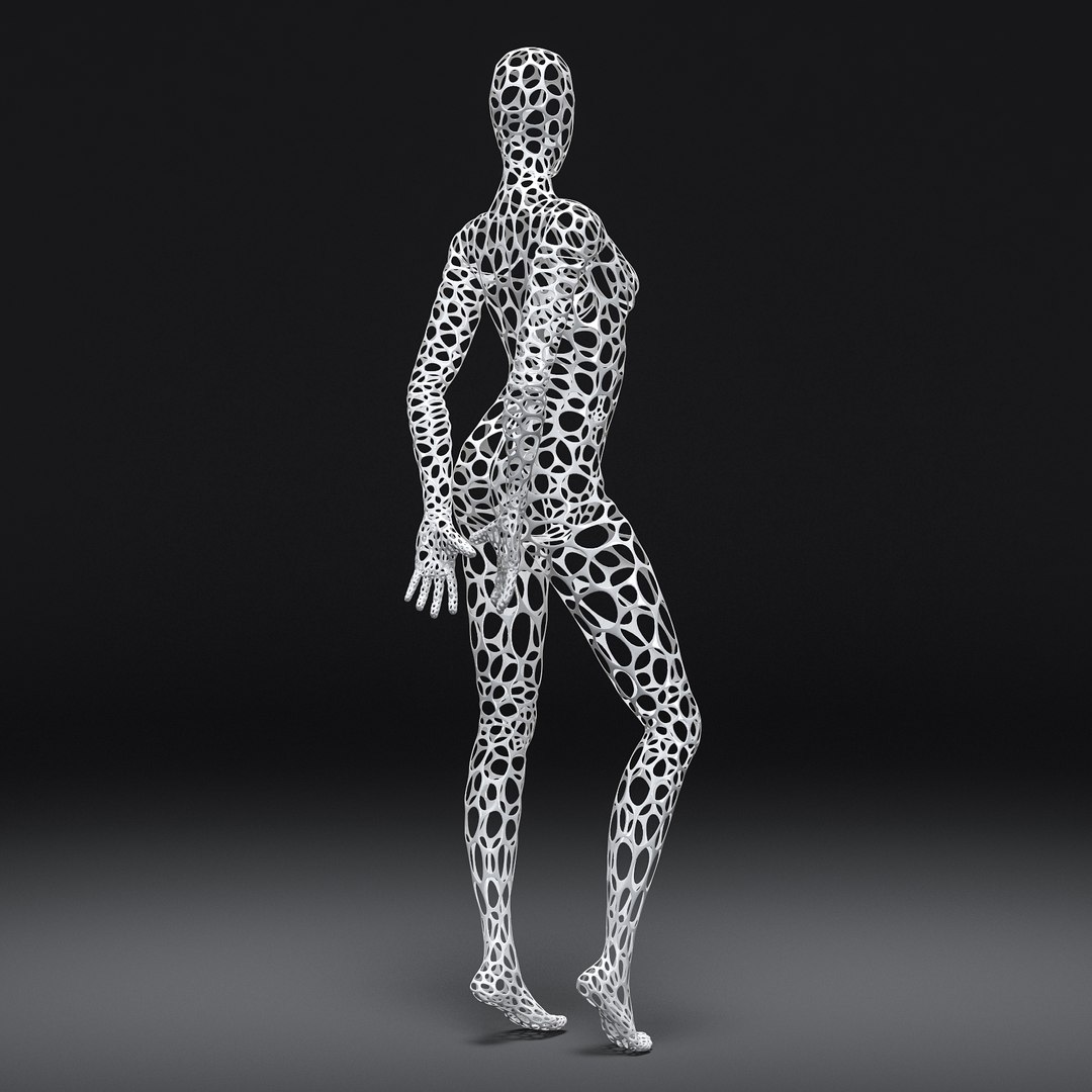 3D Female Wire Mannequin - TurboSquid 1172010