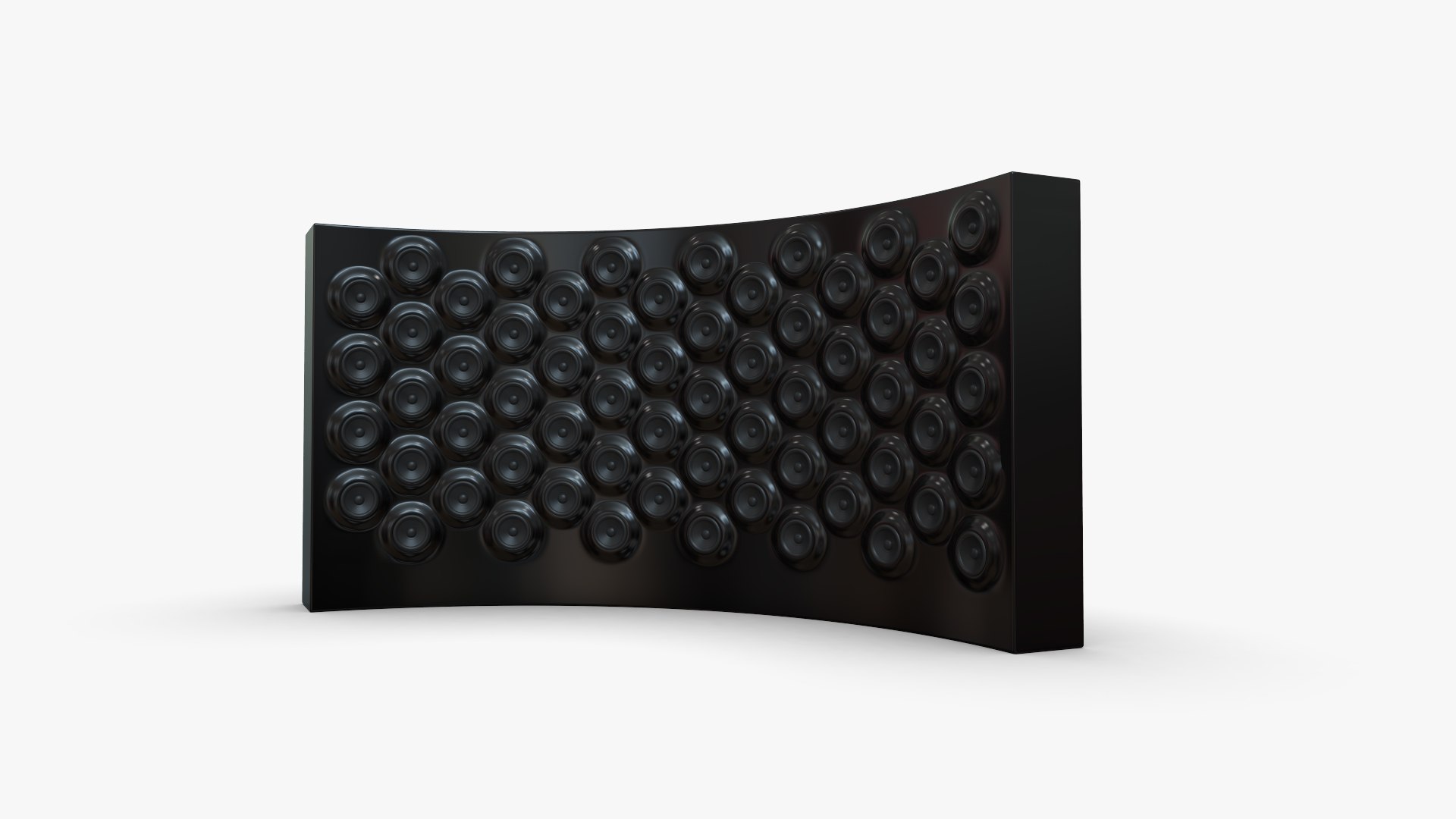 3D Speakers Curved Wall - TurboSquid 1979176