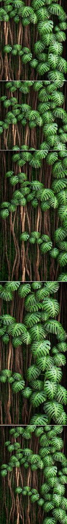 3D Vertical Gardening Monstera Model - TurboSquid 1241593