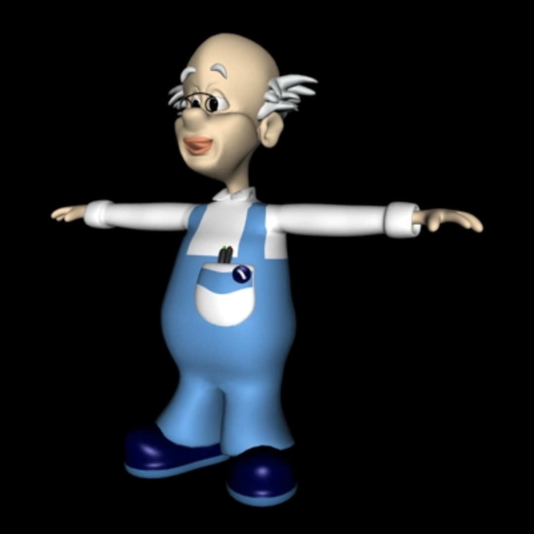 Toon Human Male 3d 3ds