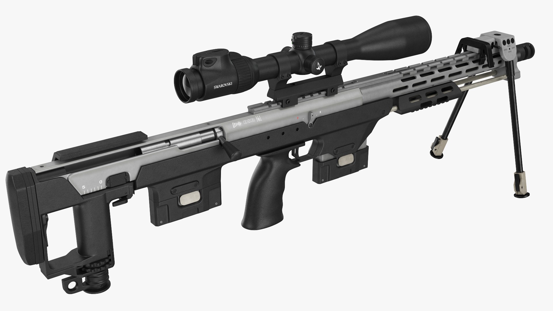 Sniper Rifle Dsr-1 3D Model - TurboSquid 1495823