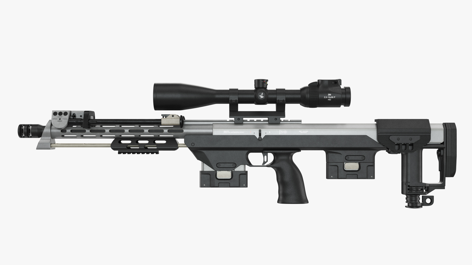 Dsr Sniper Rifle Line Drawing