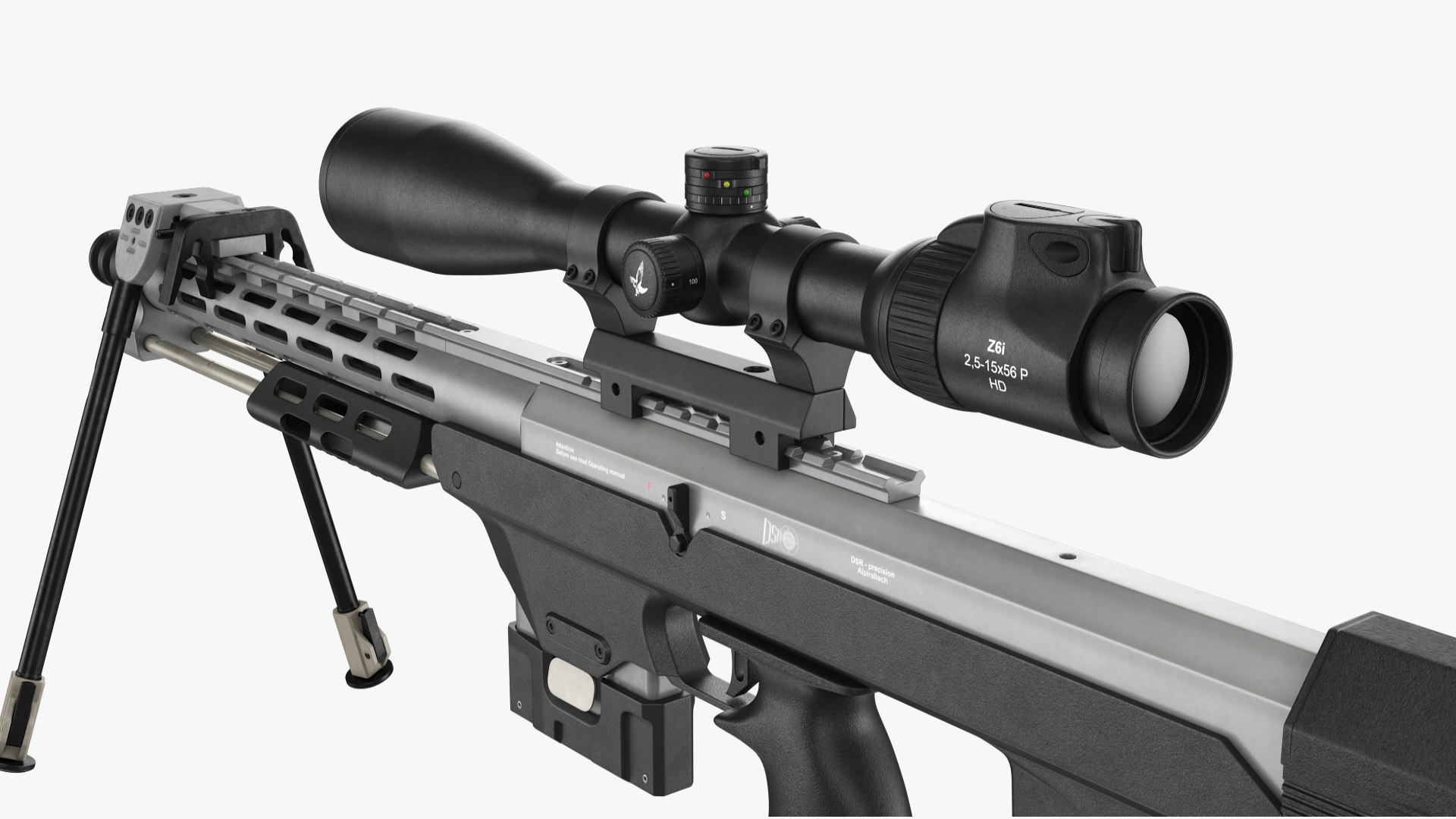 Sniper Rifle Dsr-1 3D Model - TurboSquid 1495823