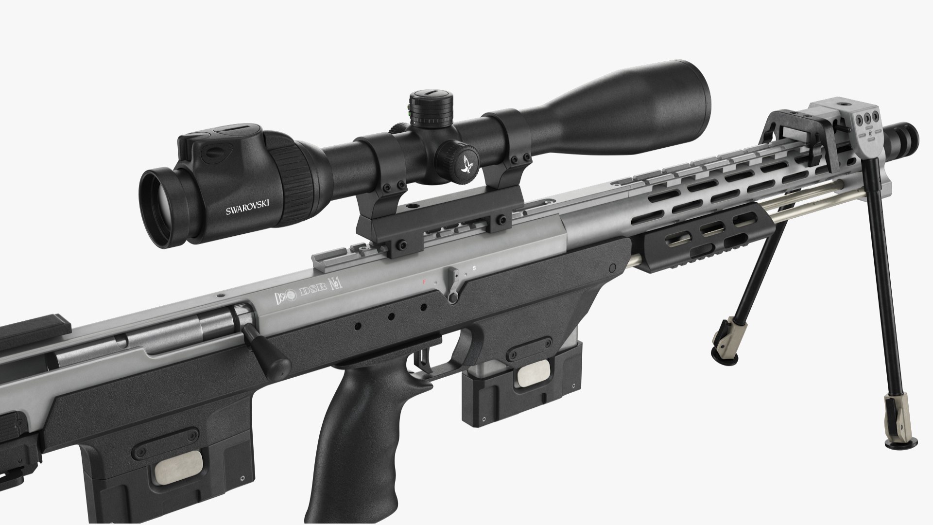 Sniper Rifle Dsr-1 3D Model - TurboSquid 1495823