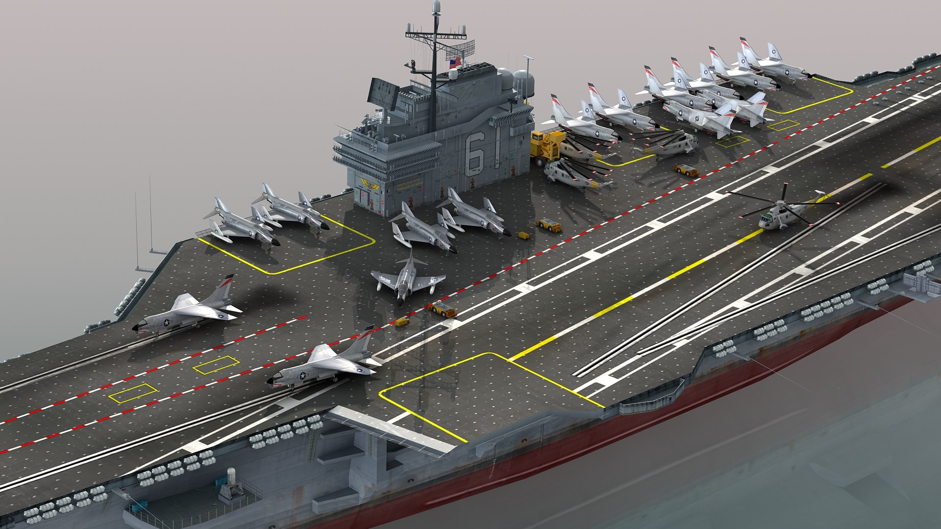 3D Model USS Ranger CV-61 - TurboSquid 1880424