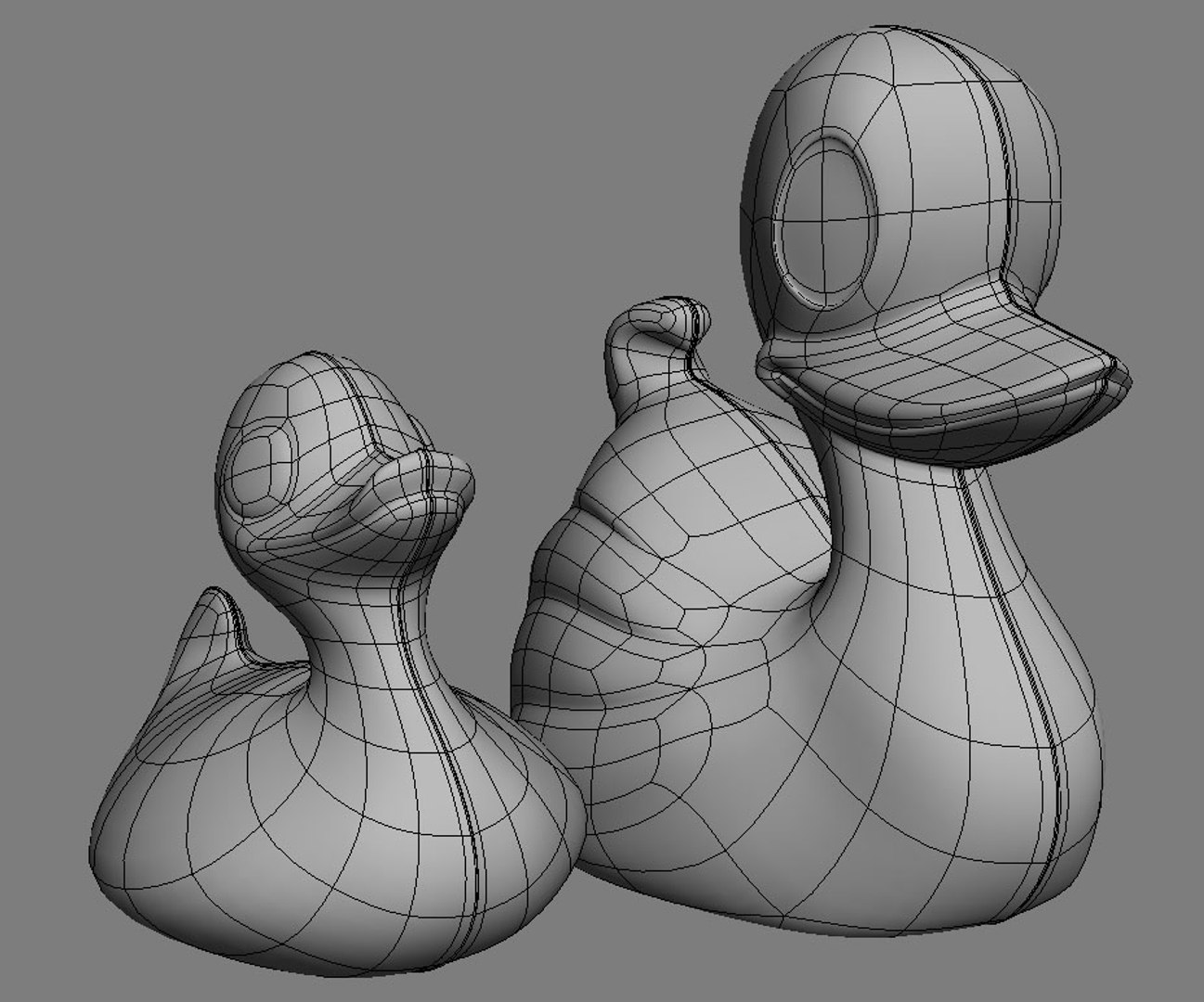 3d Rigged Rubber Duck