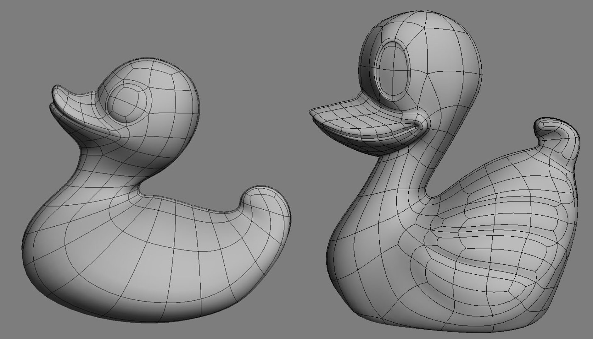 3d Rigged Rubber Duck