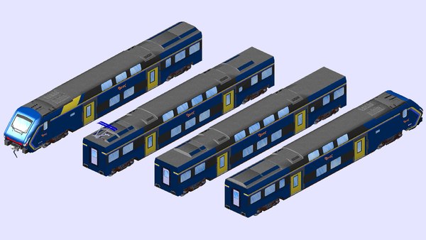 3D hitachi etr 521 caravaggio high-speed passenger train - TurboSquid ...