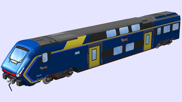 3D hitachi etr 521 caravaggio high-speed passenger train - TurboSquid ...