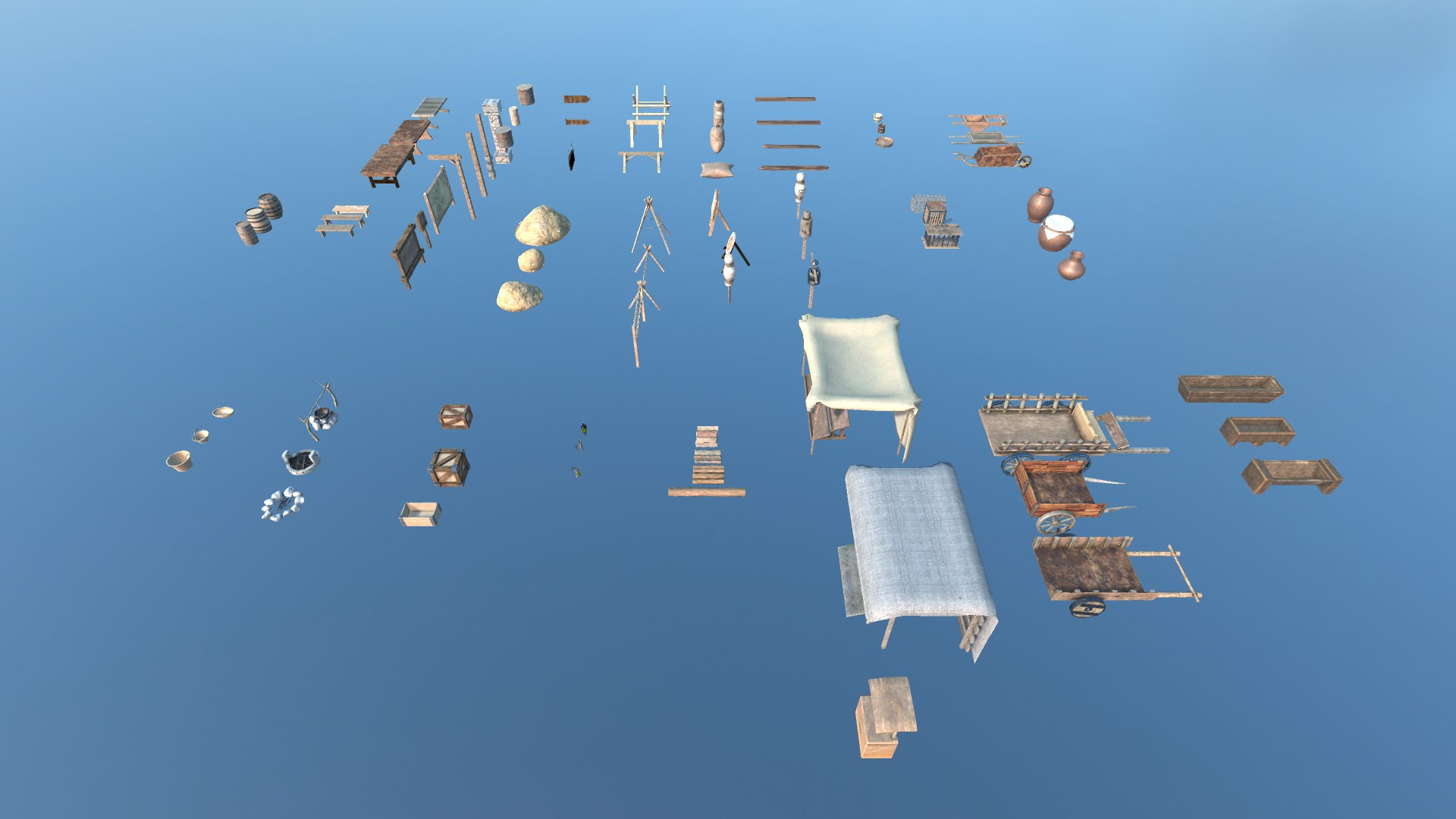 PBR Fantasy 81 Exterior Props 3D Model - TurboSquid 2019413