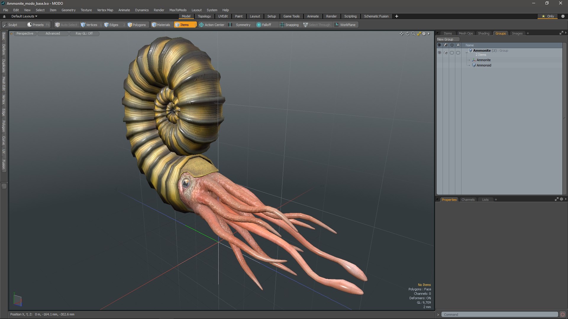Ammonite For 3D Print 3D - TurboSquid 2256173