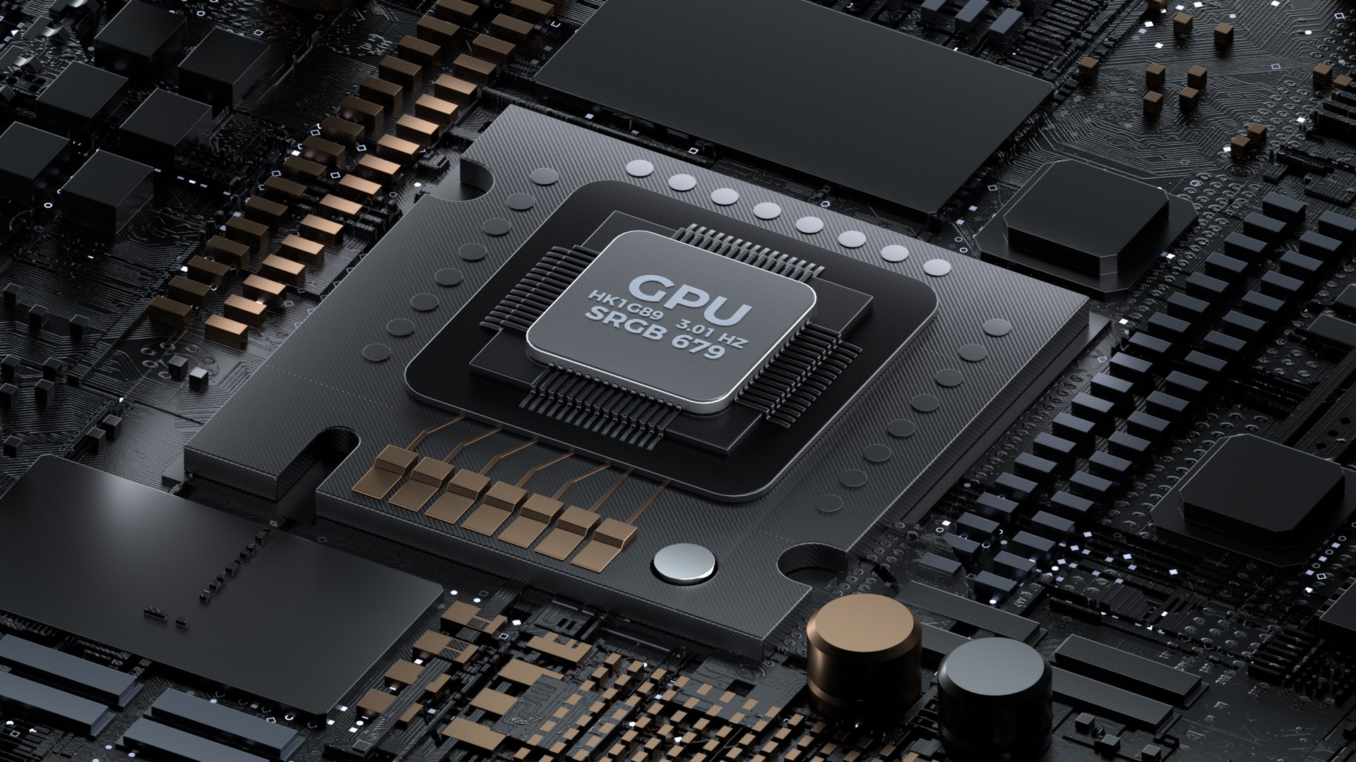 Storage Chip Core Scene Circuit Board Model 3D Model - TurboSquid 2280129