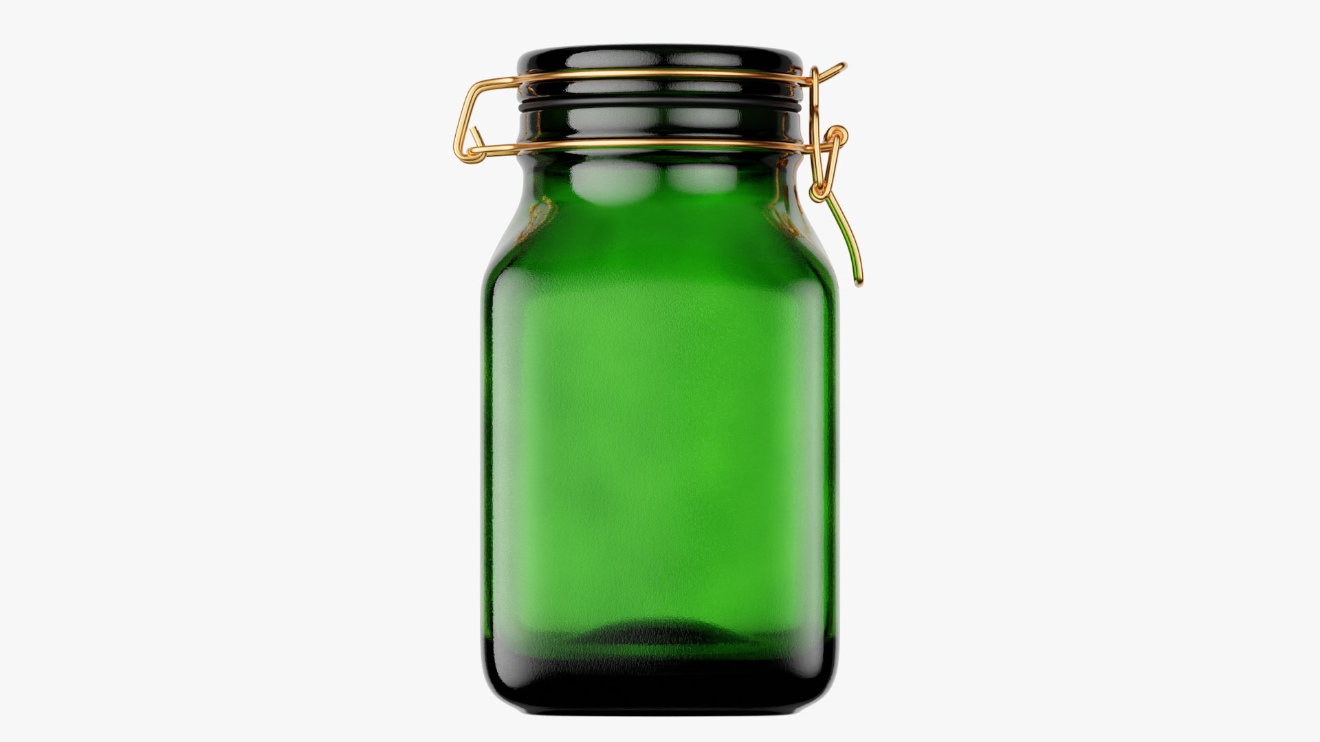 3D Model Glass Jar 4 - TurboSquid 1969257