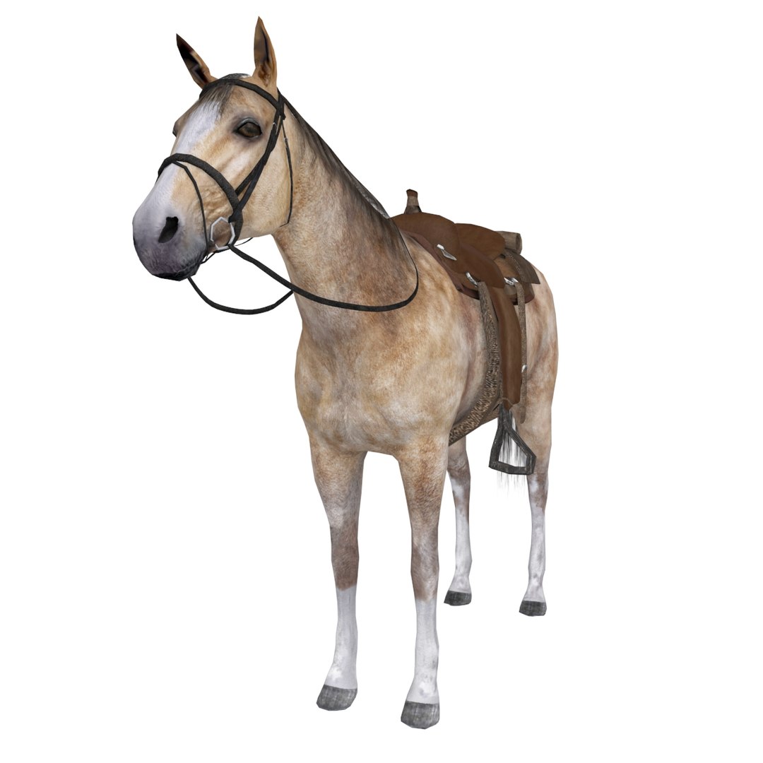 3d wild west stable pack