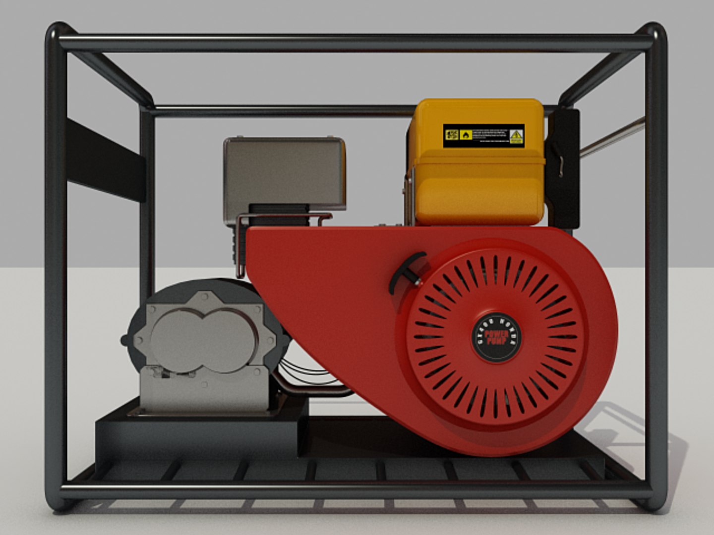 Water Pump 3d Model