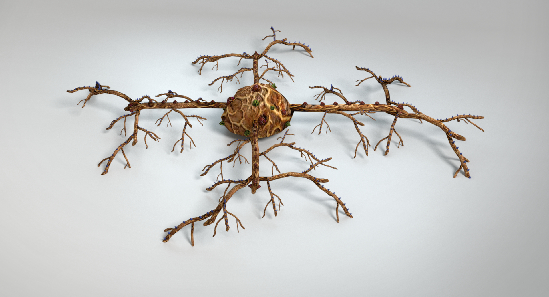 3d Model Fantasy Plant