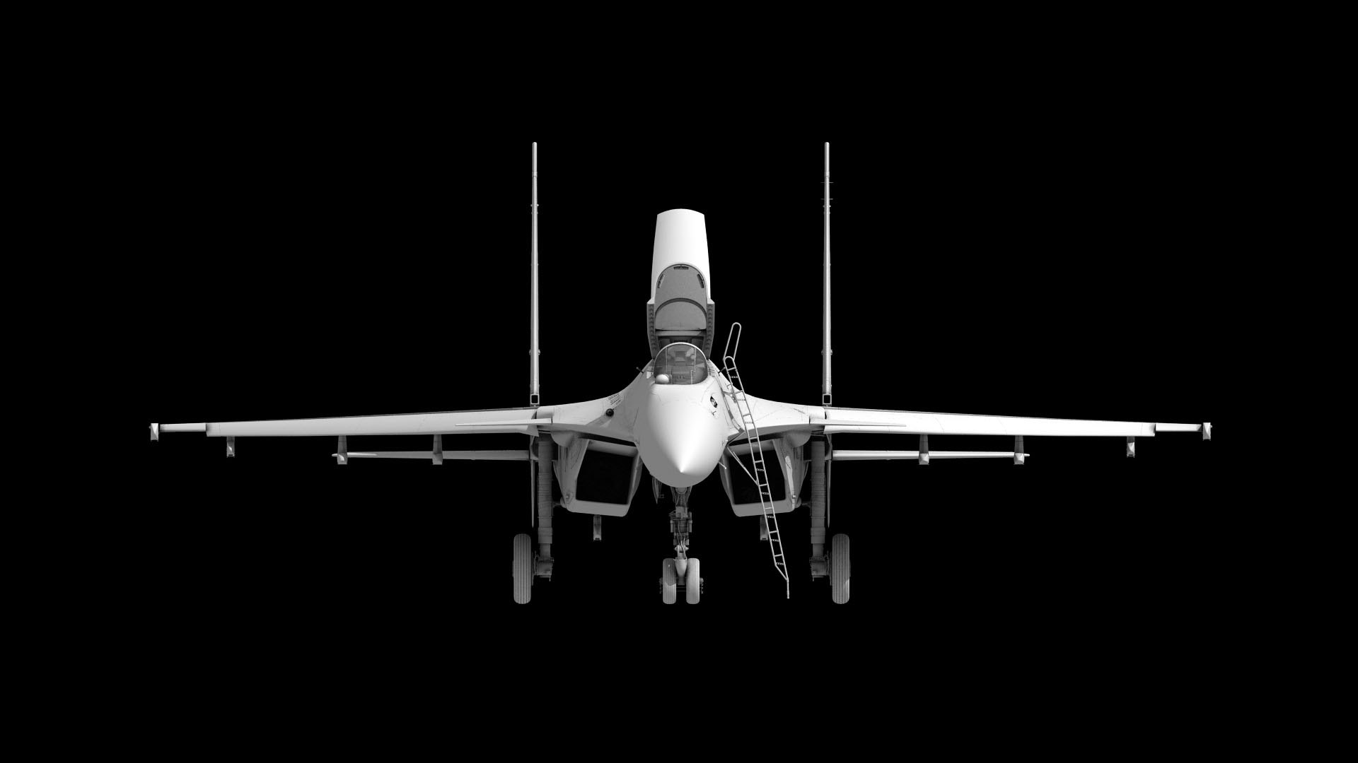 Fighter Jet Su-37 Max