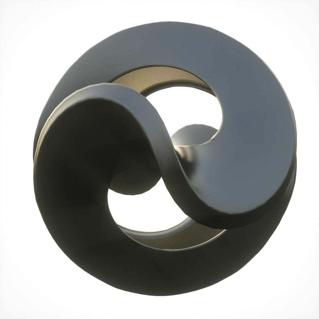 Infinity Loop Abstract 3D Model - TurboSquid 1421337