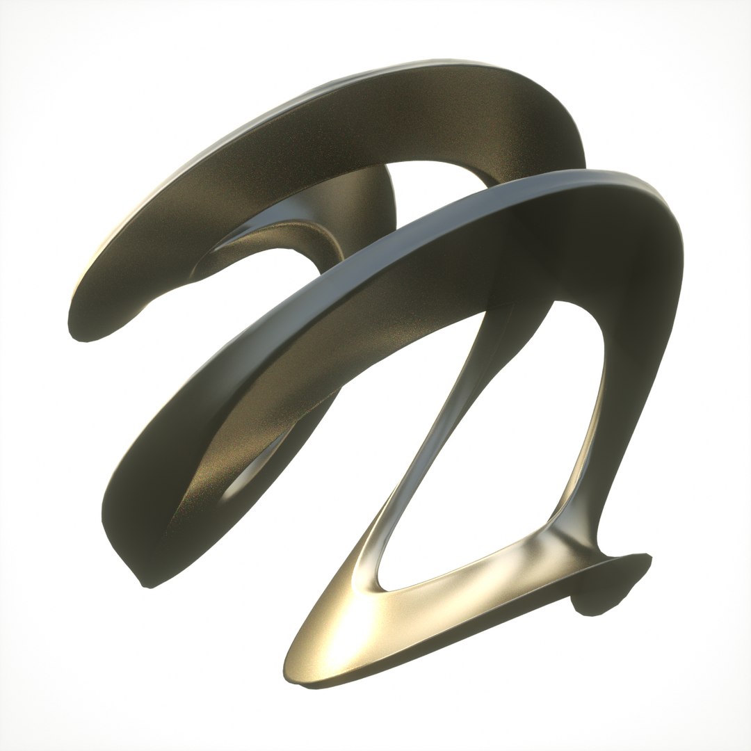 Infinity Loop Abstract 3D Model - TurboSquid 1421337
