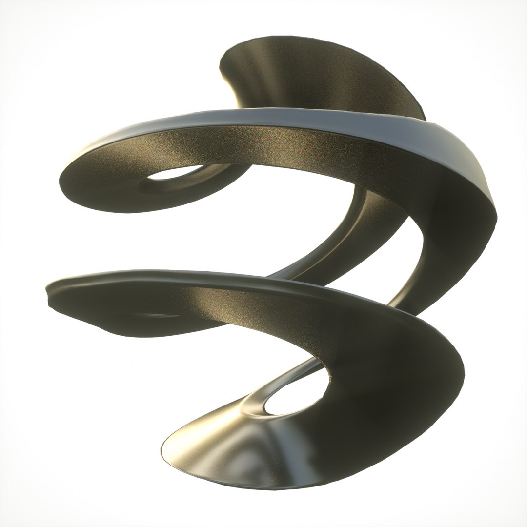 Infinity Loop Abstract 3D Model - TurboSquid 1421337