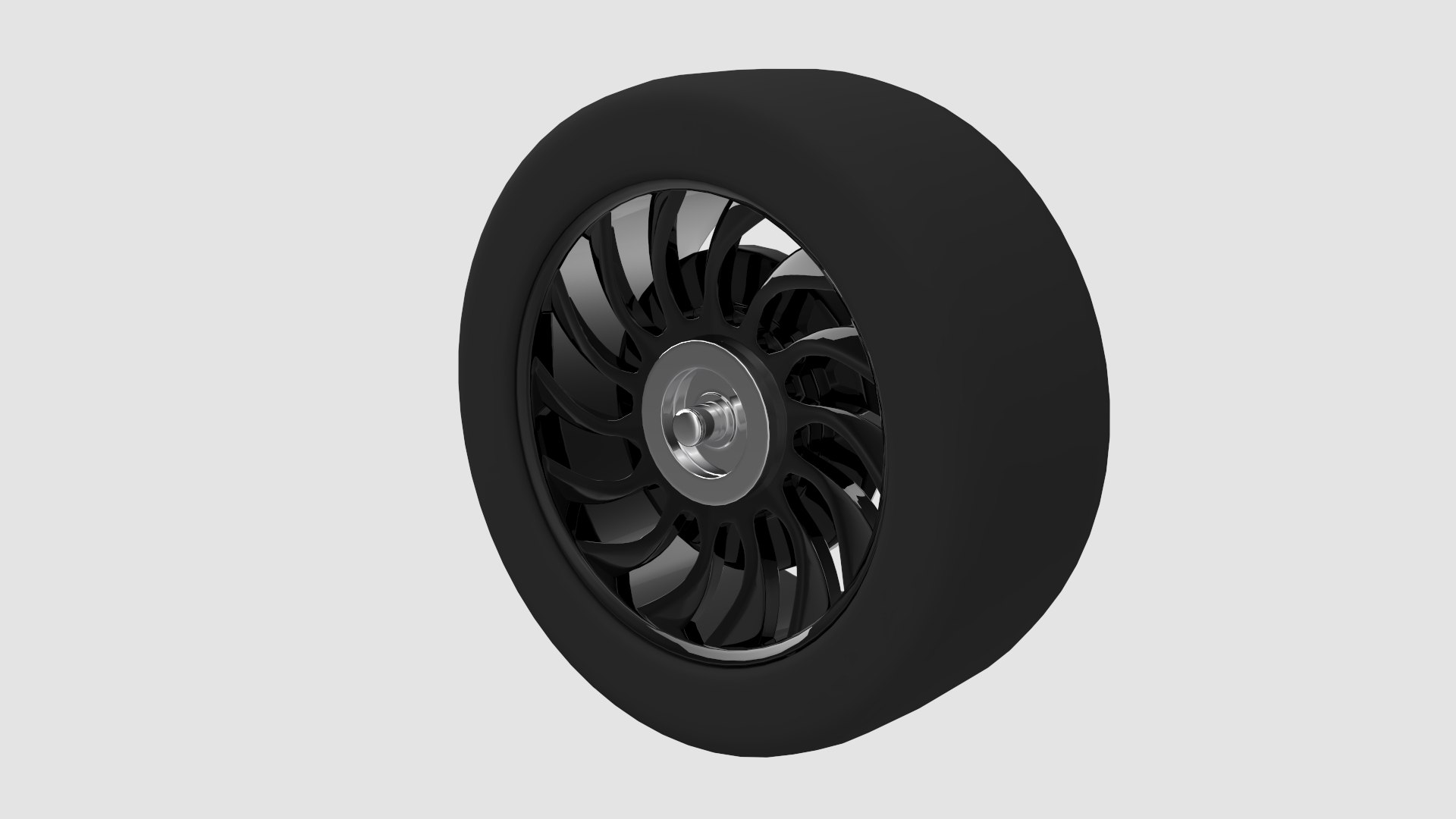 3D Sports Car Wheel V2 - TurboSquid 2392141
